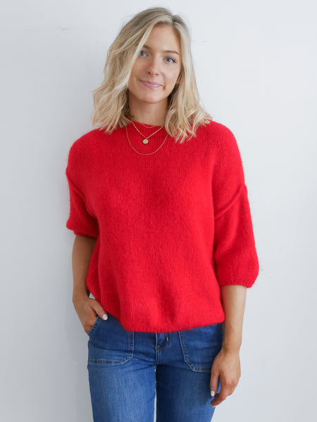 Abi Knit Red – No1 George Street